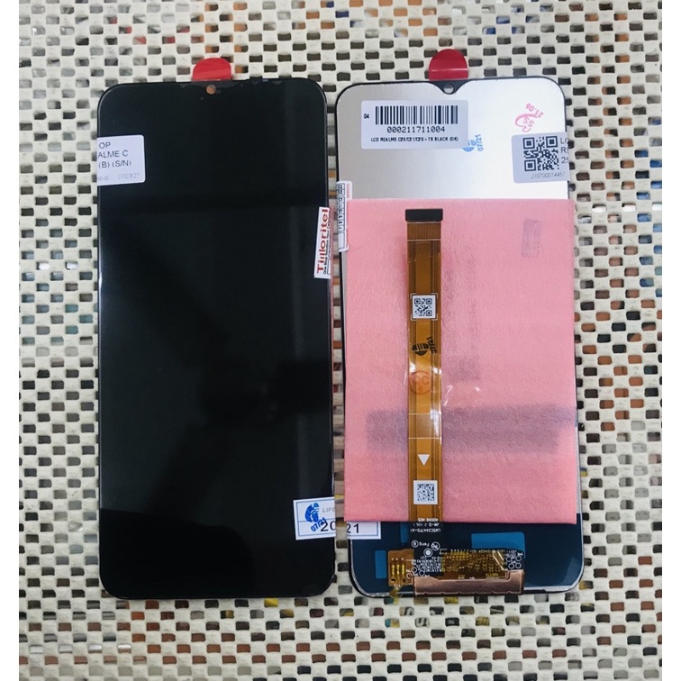 Jual LCD TOUCHSCREEN REALME C25/NARZO 50A BLACK | Shopee Indonesia