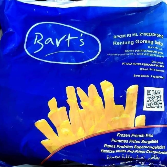 Jual Bart's shoestring kentang 1 kg | Shopee Indonesia