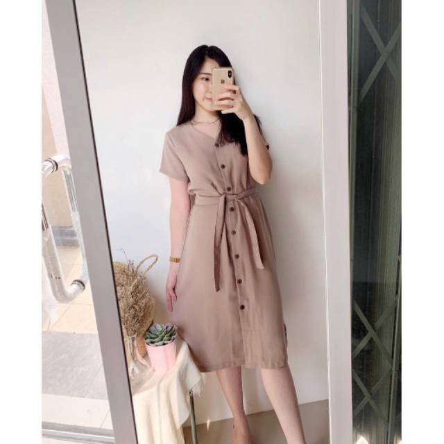 Jual KOREAN DRESS / DRESS KEKINIAN / MODEL TERBARU DressClarisa IF765 ...