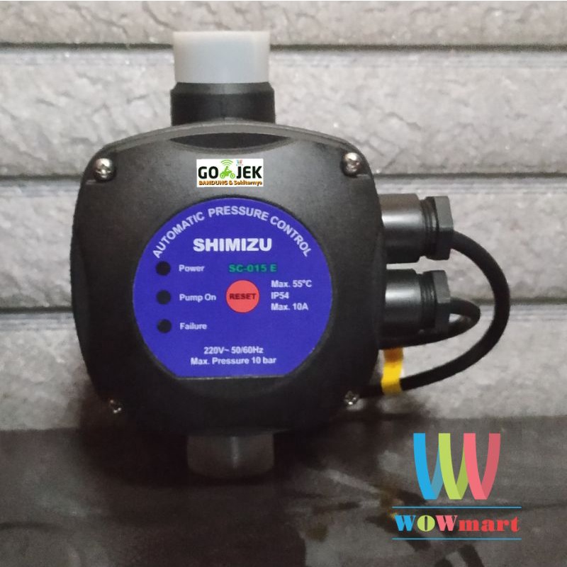 Jual Otomatis Pressure Control SHIMIZU SC - 015 E AUTOMATIC Pompa Air BOOSTER SC-015E SC015E SC ...