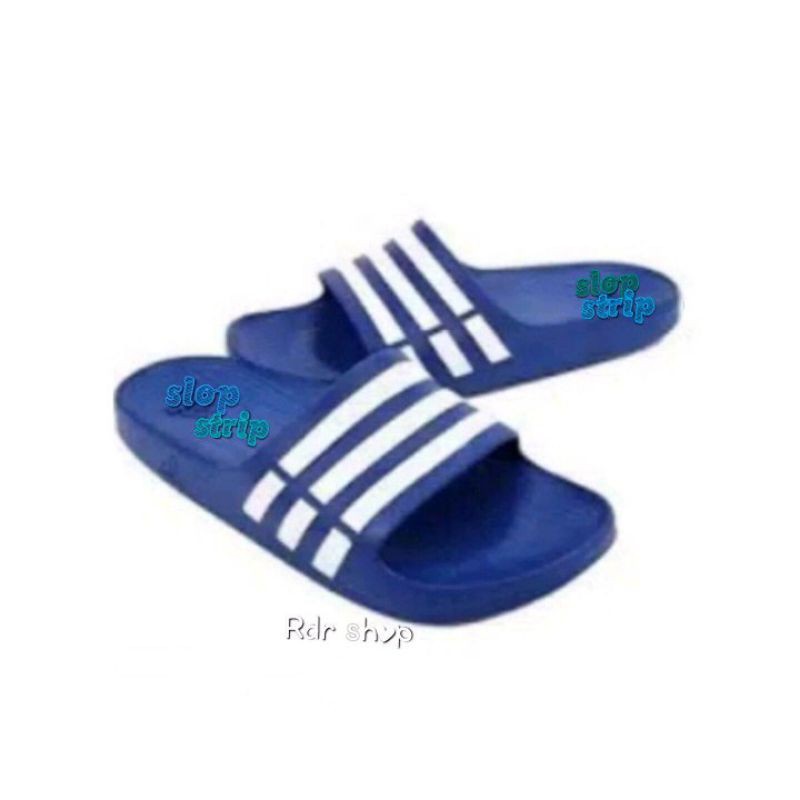 Jual SANDAL SLOP MOTIF ADIDAS A008 MODEL TERKENAL | Shopee Indonesia