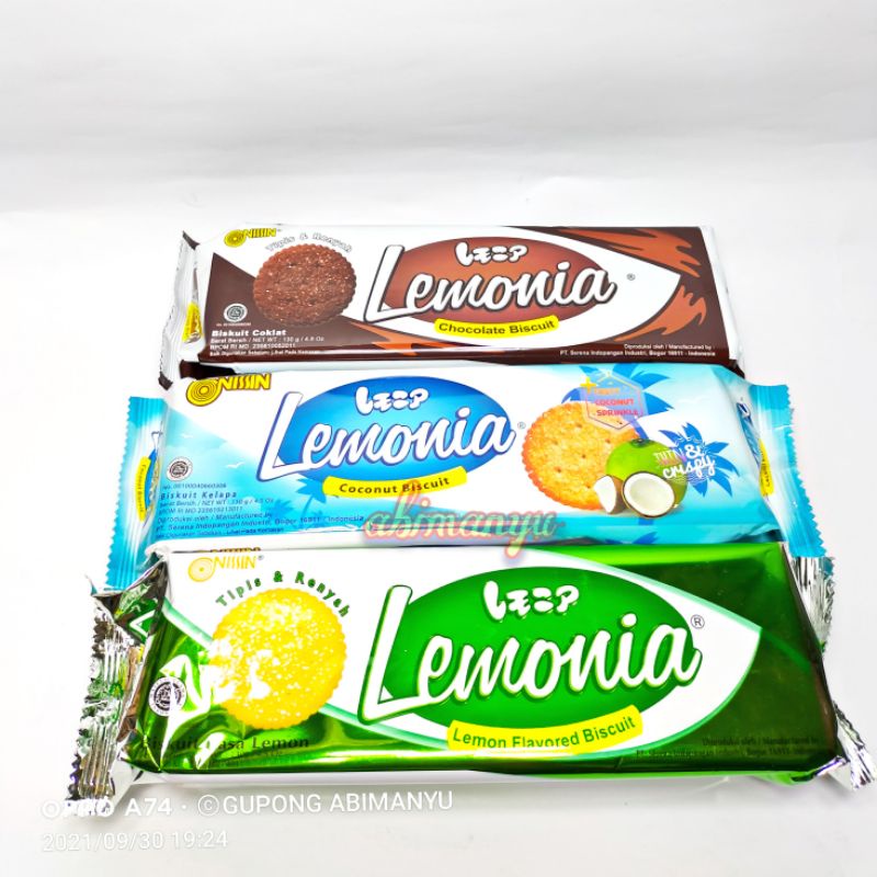 Jual BISKUIT NISSIN LEMONIA 130 gr | Shopee Indonesia
