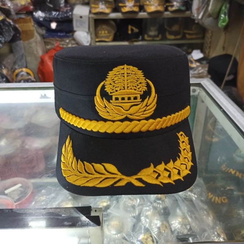 Jual Topi Komando KORPRI Gol III + Bordir Nama | Shopee Indonesia