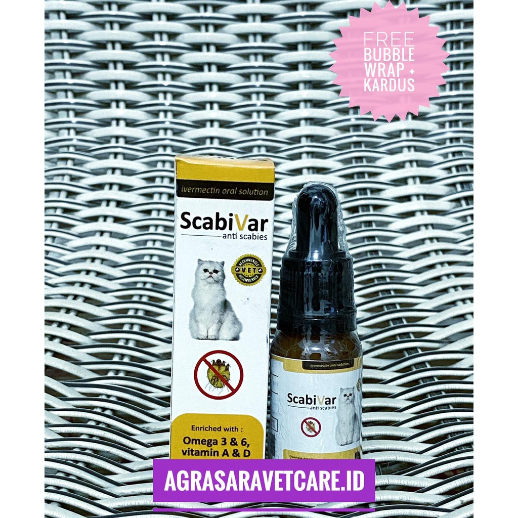 Jual SCABIVAR 10 ml- Obat Scabies Skabies Kutu Pinjal Gudik Koreng ...