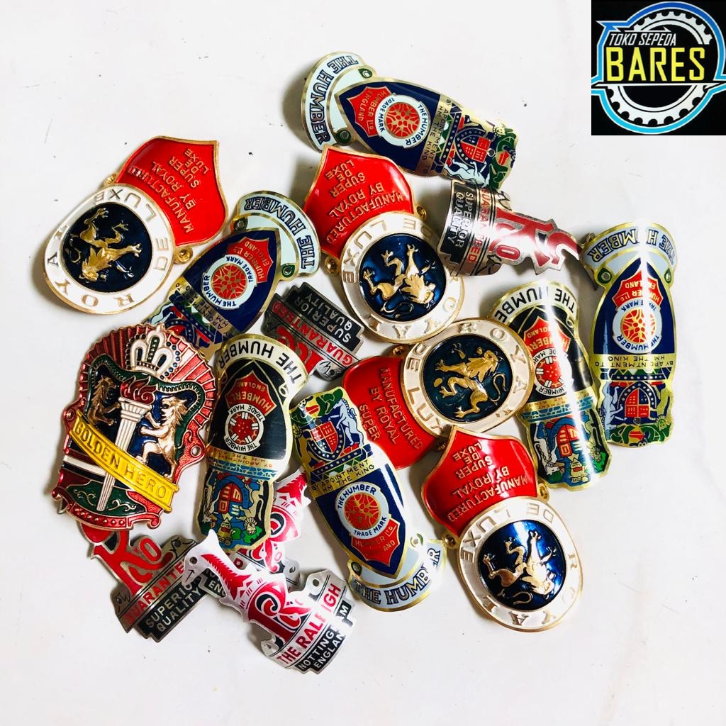 Jual Plat / Emblem Logo Sepeda Onthel Impor Jadul / Antik / Kuno ...