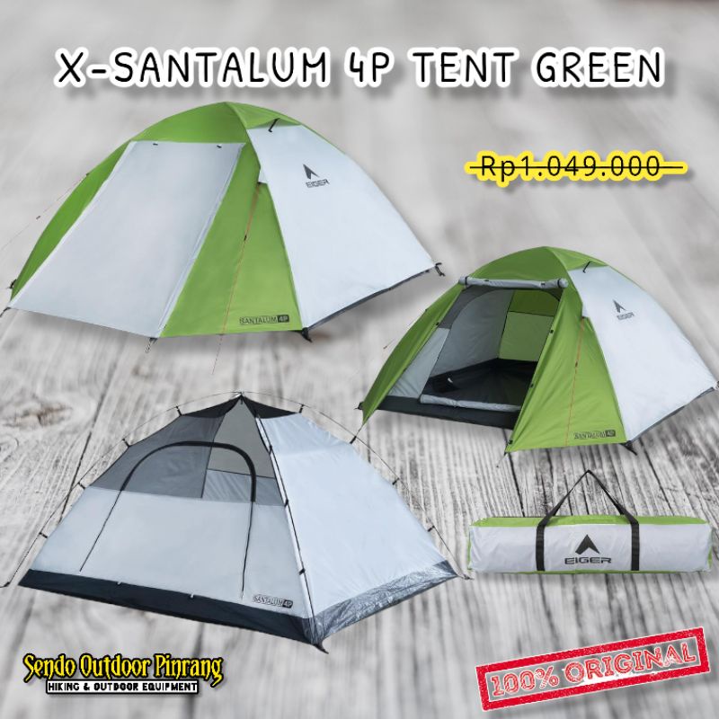 Jual TENDA CAMP X-SANTALUM 4P TENT ORIGINAL | Shopee Indonesia