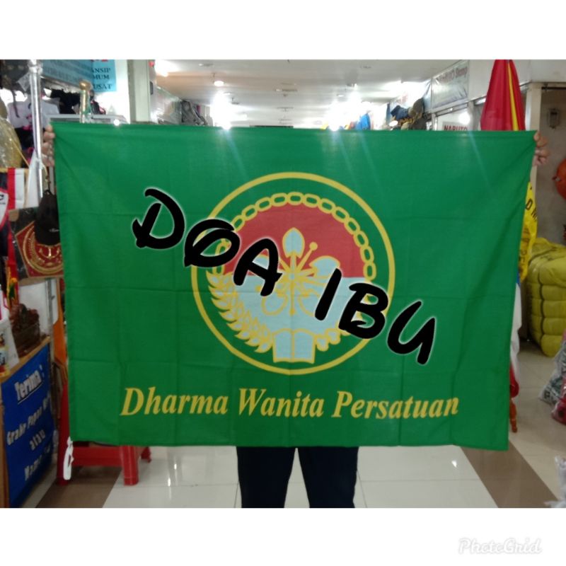 Jual best seller bendera logo DHARMA WANITA PERSATUAN 90cm x 135cm ...