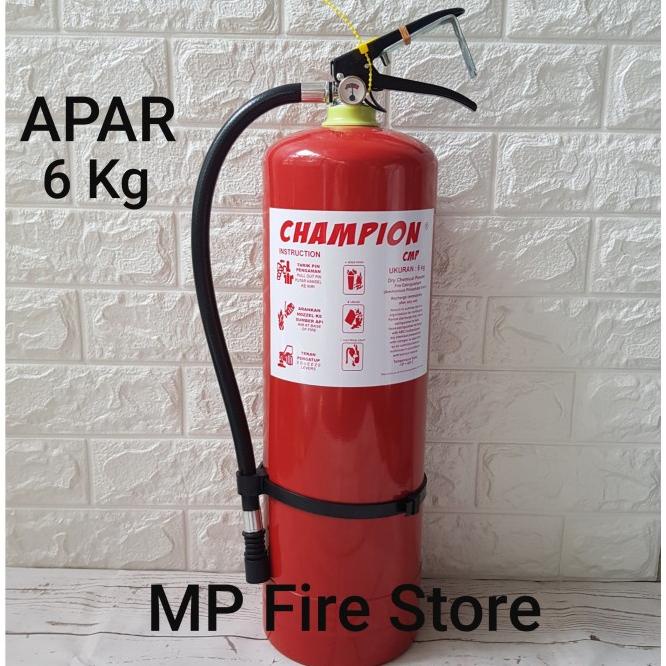 Jual Apar 6 Kg Tabung Pemadam Ap Fire Extinguisher Abc Dry Powder 6Kg ...