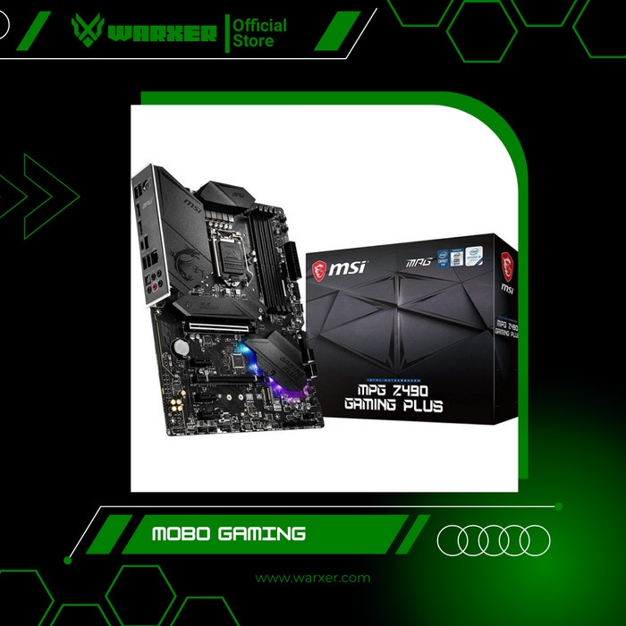 Jual MSI MPG Z490 GAMING PLUS Intel Z490 LGA1200 DDR4 ATX Motherboard ...