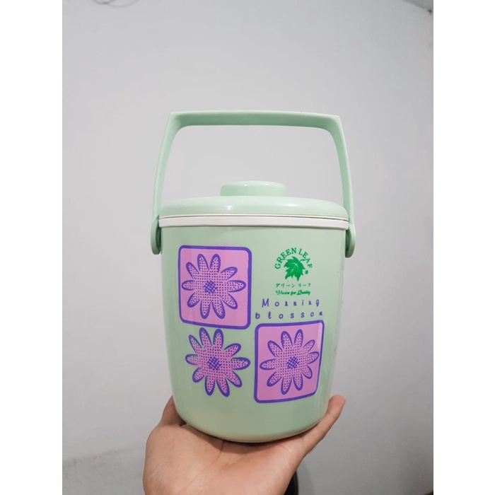 Jual Green Leaf Termos Es Batu / Termos Tempat Nasi 1.5 L Serbaguna ...