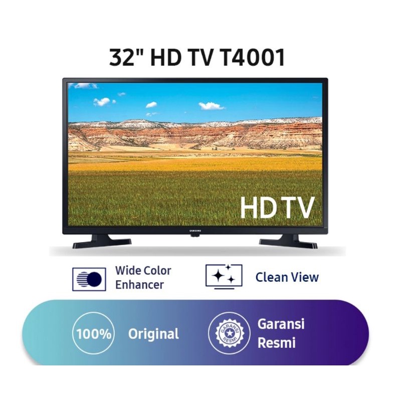 Jual Tv Samsung LED TV 32 inch Hd - UA32T4001AKXXD (2020) | Shopee Indonesia