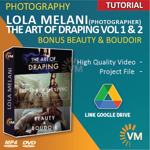 Jual TUTORIAL FOTOGRAFI LOLA MELANI THE ART OF DRAPING VOL 1 2 BEAUTY BOUDOIR FASHION ...
