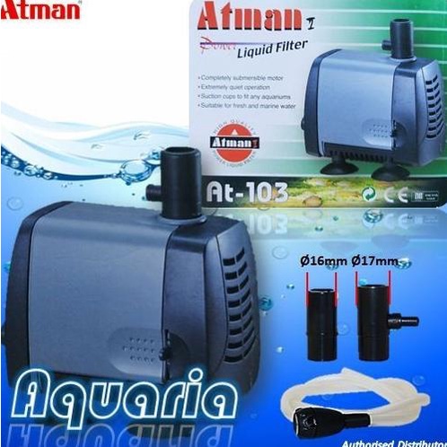Jual Atman At-103 Pompa Celup Aquarium Kolam Submersible Water Pump ...