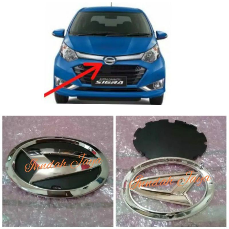 Jual Emblem Logo Grill Daihatsu Sigra Original/Logo Daihatsu | Shopee ...