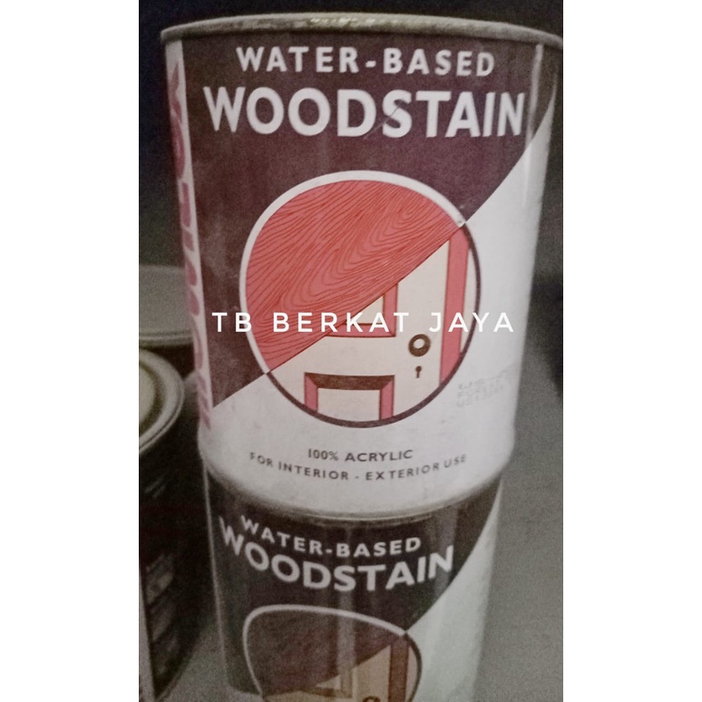 Jual Cat Politur Kayu MOWILEX Woodstain 1 L Plitur Vernis - 100 ...