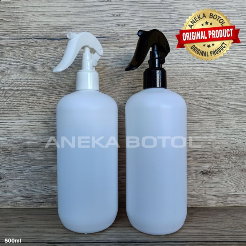 Jual BOTOL HDPE 500 ML DOVE TUTUP SPRAY TEMBAK/TRIGGER / BOTOL MEDIS | Shopee Indonesia