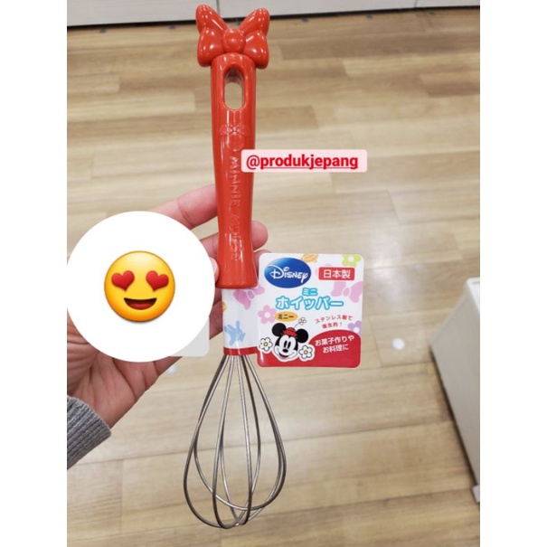 Jual WHISK KOCOKAN Whipper STAINLESS MINI DISNEY MINNIE MOUSE | Shopee ...