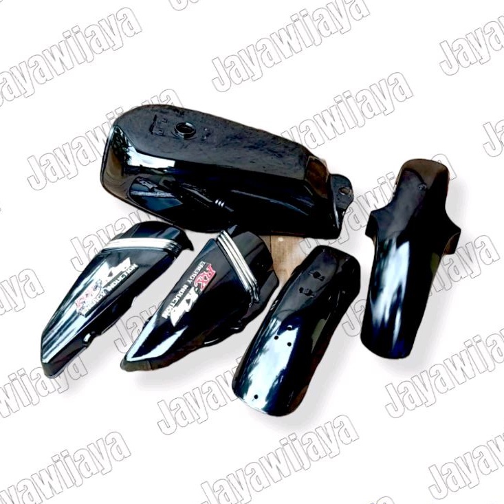 Jual Full Set Tangki Tengki Body Rx King New Warna Hitam | Shopee Indonesia
