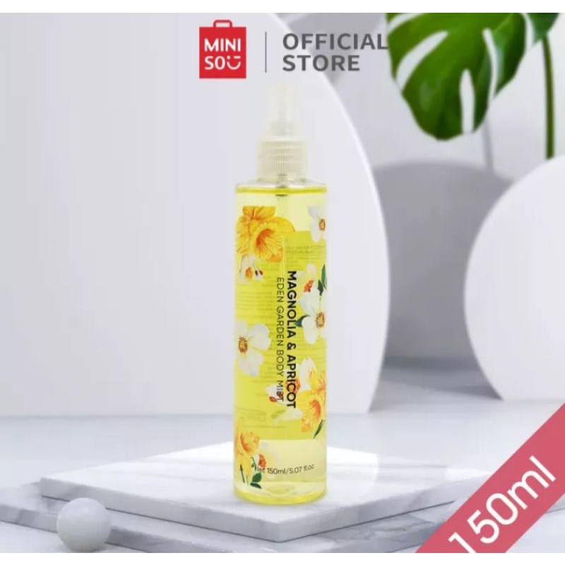 Jual MINISO EDEN GARDEN BODY MIST SPRAY / BODY MIST MINISO 150 ML ...