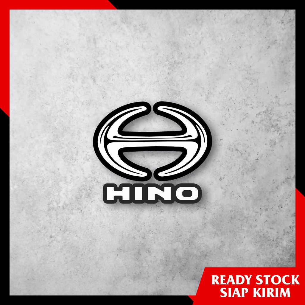 Jual LOGO HINO - Stiker Sticker Setiker Bismania bus Mania Cutting ...