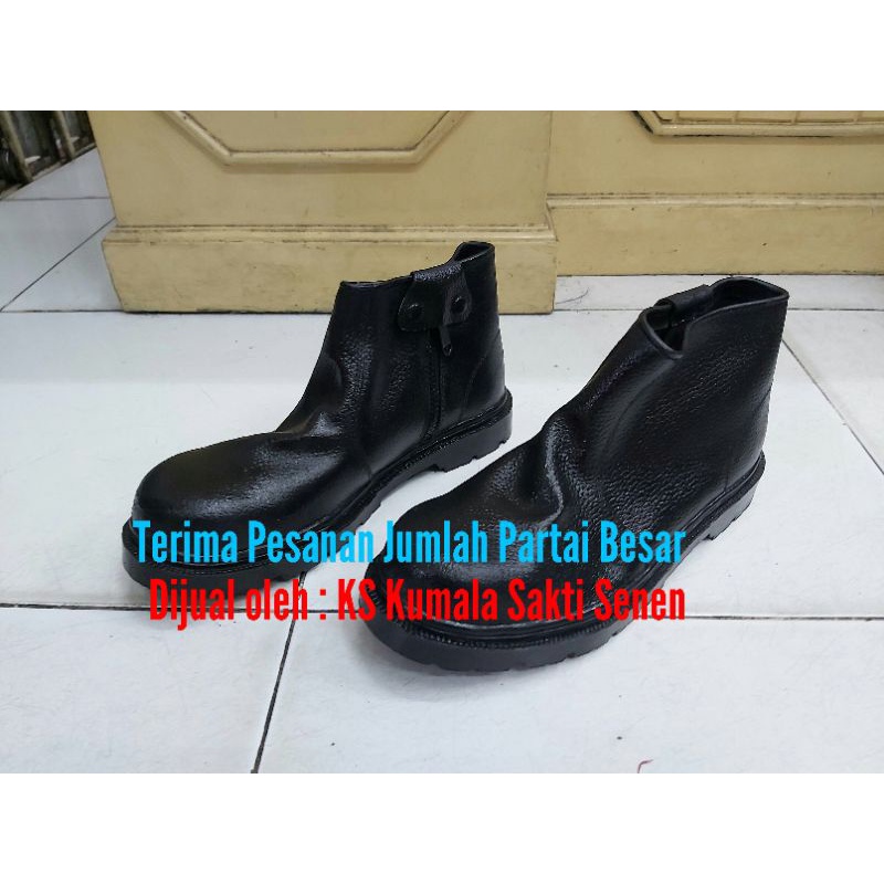 Jual Sepatu PDH Safety Sleting Kulit Jeruk |Rompi Proyek Safety Vest ...