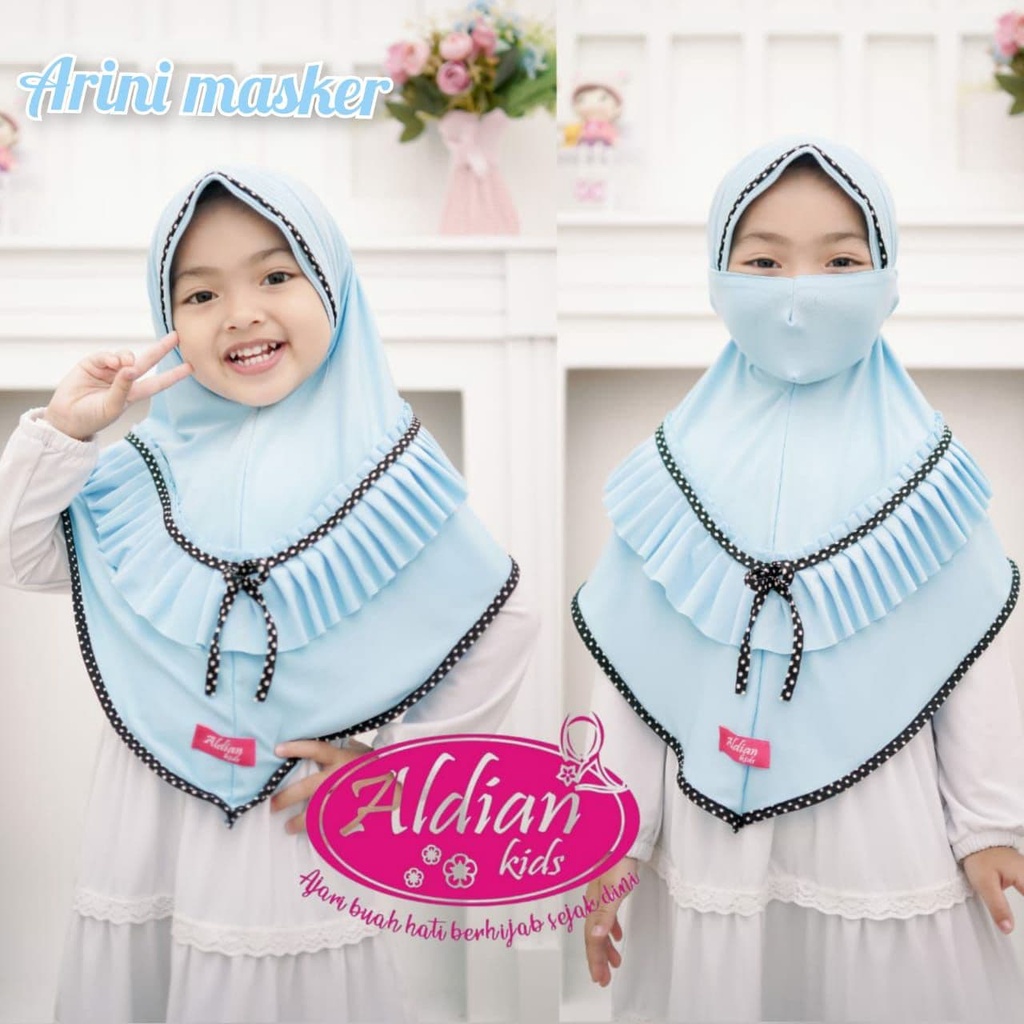 Jual JILBAB ANAK TERBARU ARINI ORIGINAL ALDIAN KIDS BY WIIZHA CANTIK 3 ...