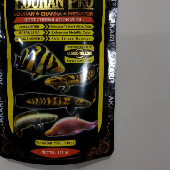 Jual Ω Akari Premium Blue yellow Red Maxi LOUHAN PRO CHANNA predator ...