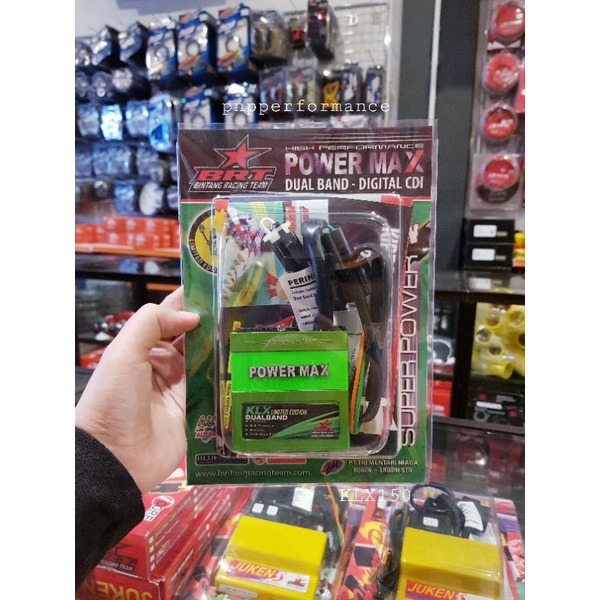 Jual CDI BRT POWER MAX DUALBAND KLX 150 LIMITED EDITION LIMITER 12.500 ...
