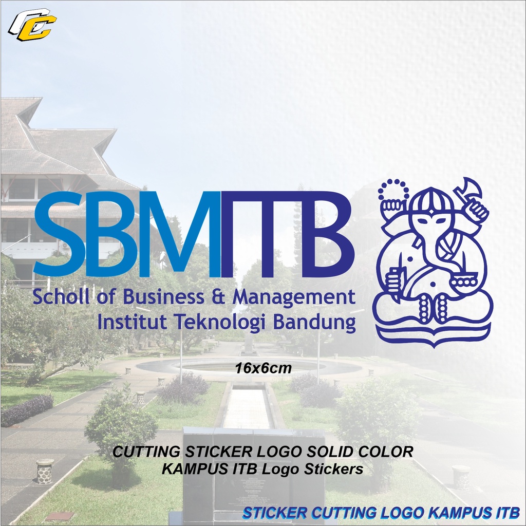 Jual STICKER SEKOLAH BISNIS MANAGEMENT ITB SBM ITB INSTITUT TEKNOLOGI BANDUNG | Shopee Indonesia