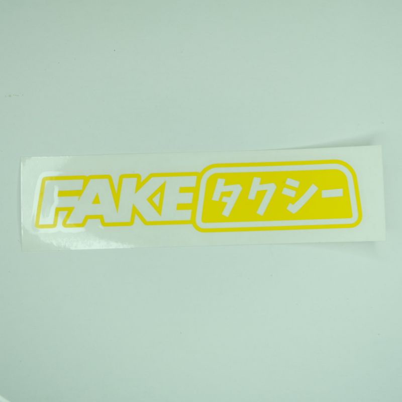 Jual Cutting Sticker Fake Taxi Kanji Jepang Mobil Motor Vinyl Oracal ...