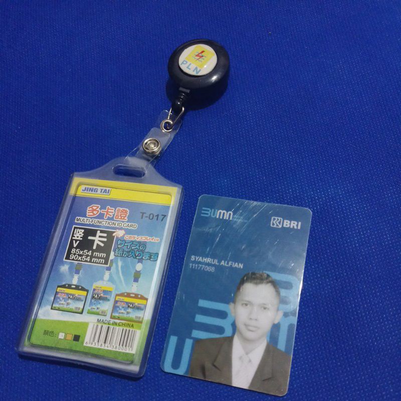 Jual TALI ID CARD PLN (BUMN) TERBARU SET LENGKAP-BISA SATUAN-READY ...