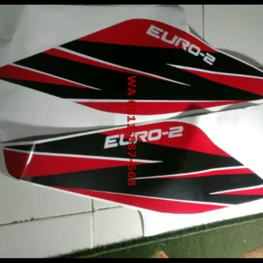 Jual Stiker - Sticker Pintu Isuzu Elf Merah Hitam | Shopee Indonesia