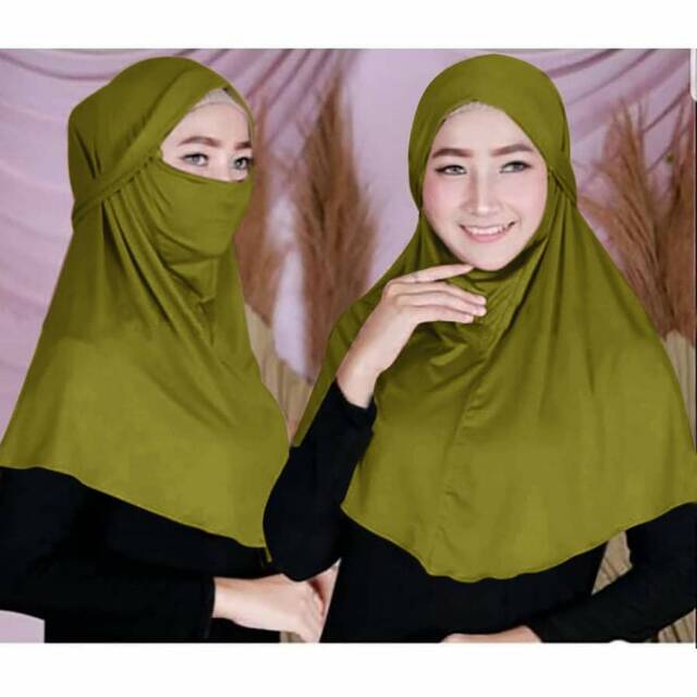 Jual Hijab Niqab Masker Instant | Shopee Indonesia