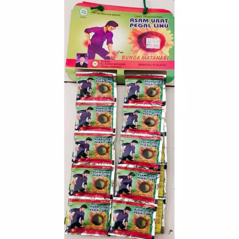 Jual Kapsul Cap Bunga Matahari Asli Original Obat Asam Urat Rhematik ...