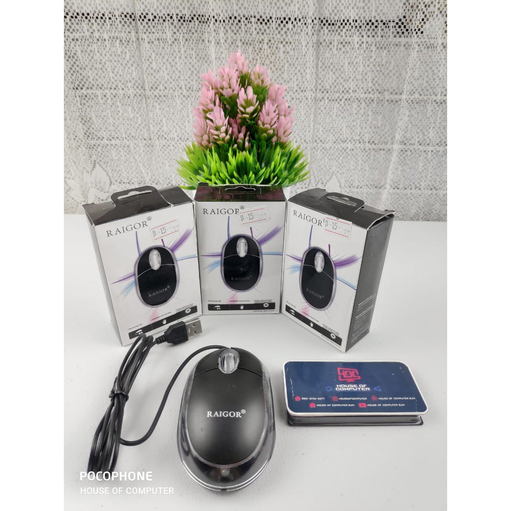 Jual Mouse USB raigor | Shopee Indonesia