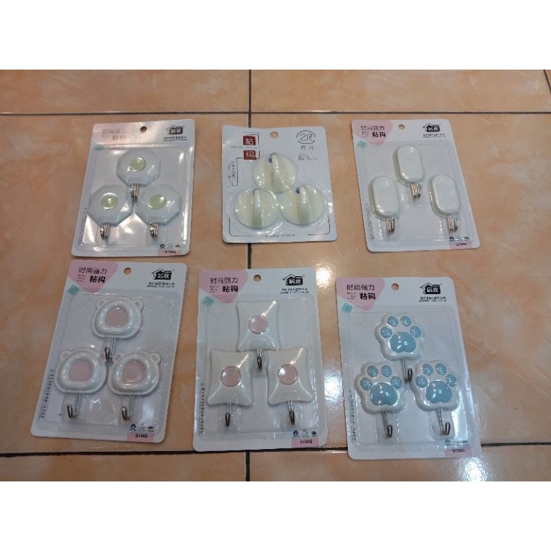 Jual gantungan Tempelan tembok isi 3 | Shopee Indonesia