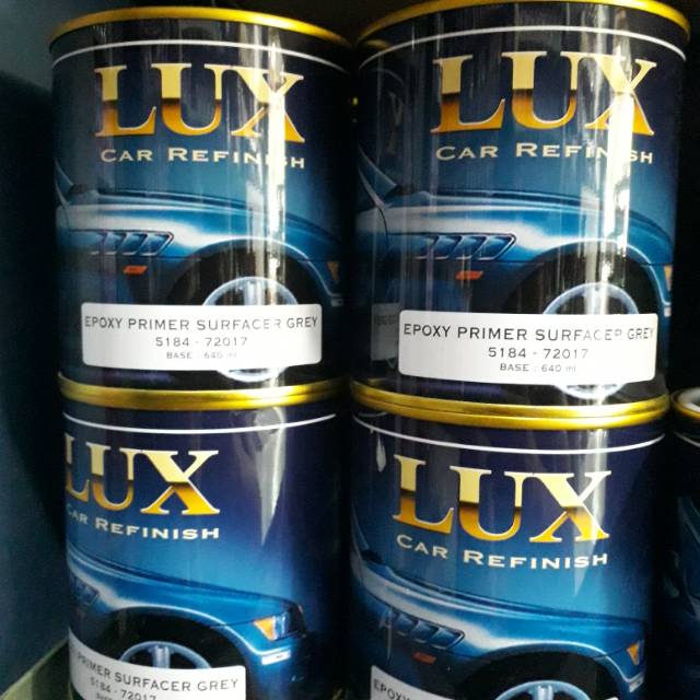 Jual Epoxy cat dasar LUX Primer surfacer grey | Shopee Indonesia
