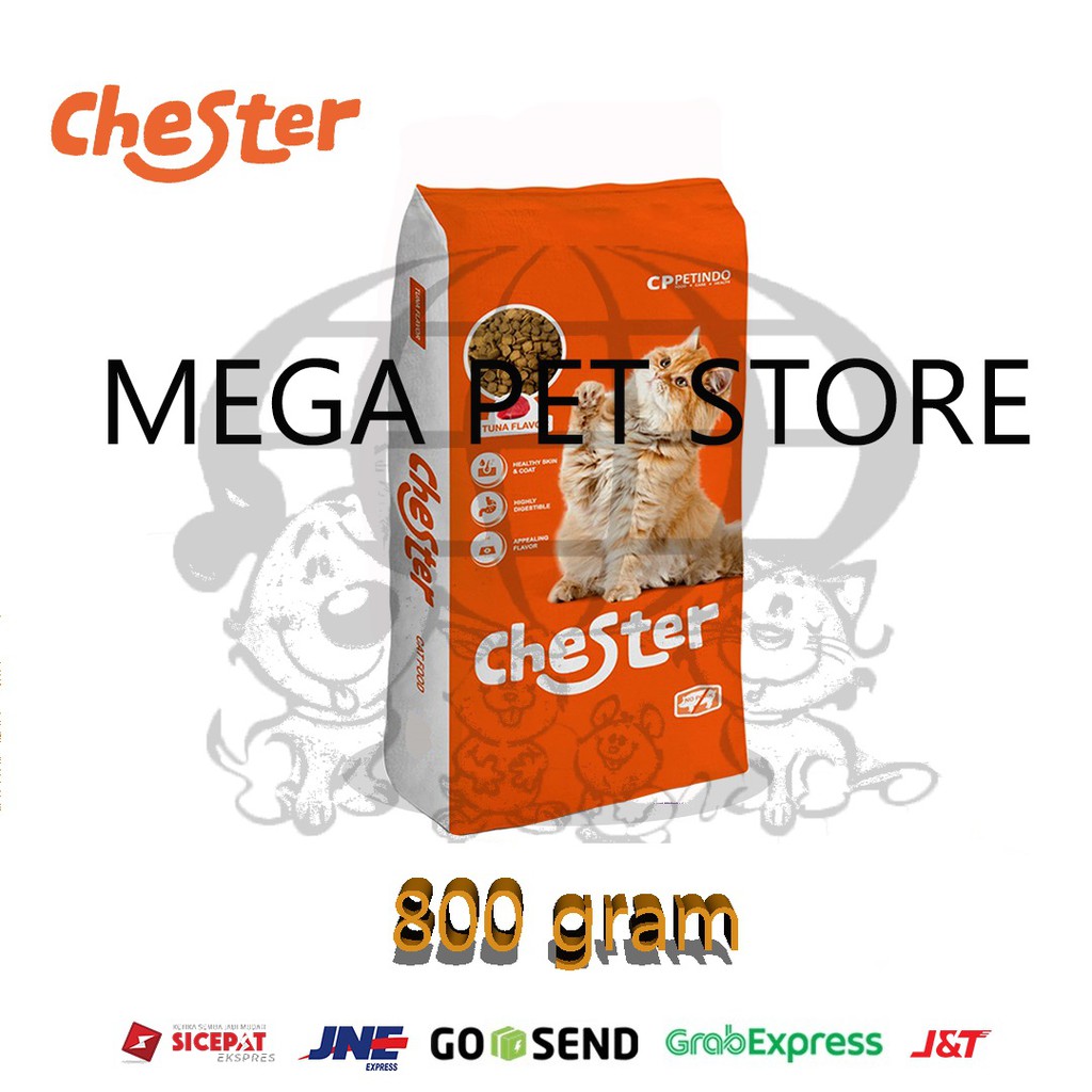 Jual Chester cat food tuna 800 gr makanan kucing all stages new produk ...