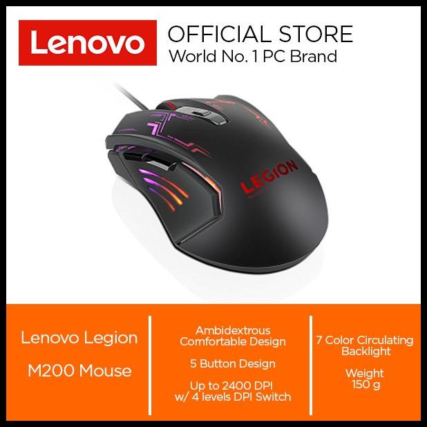 Jual Lenovo Legion M200 Gaming Mouse | Shopee Indonesia