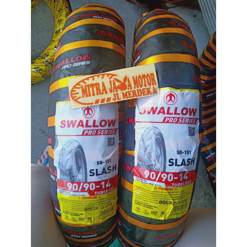 Jual ban swallow soft kompon SB 151 slash ring 14 ukuran 90/90-14 dan ...