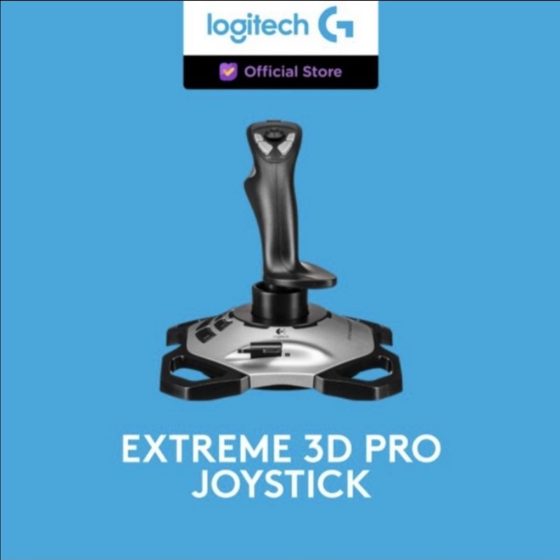 Jual Logitech Extreme 3D Pro Joystick Flight Simulator untuk PC ...