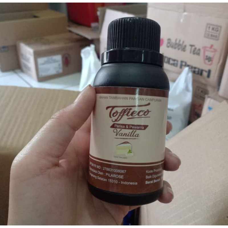 Jual Toffieco vanilla vanila vanili pasta 100gr | Shopee Indonesia