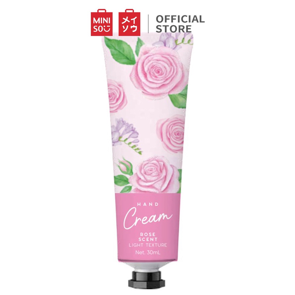 Jual MINISO Hand Cream / Lotion Krim Tangan 30mL Moisturizing Floral ...