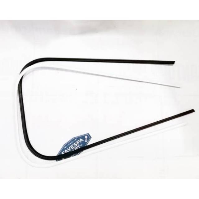 Jual LIS DADA SAYAP VESPA MURAH HITAM PUTIH | Shopee Indonesia