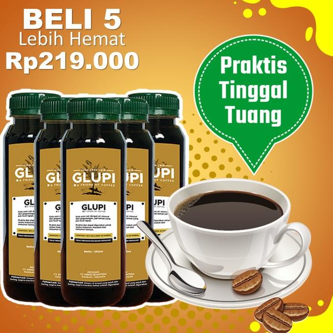 Jual [PAKET 5 BOTOL GLUPI] GULA AREN/BROWN SUGAR SYRUP GULA ENAU ...