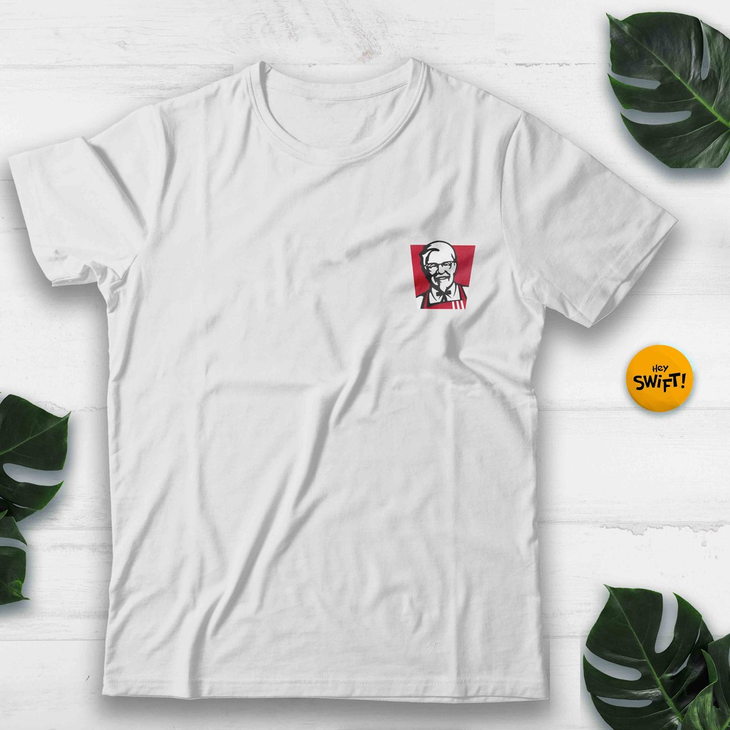 Jual KAOS LOGO KFC KENTUCKY FRIED CHICKEN DADA T-SHIRT BRAND FOOD ...