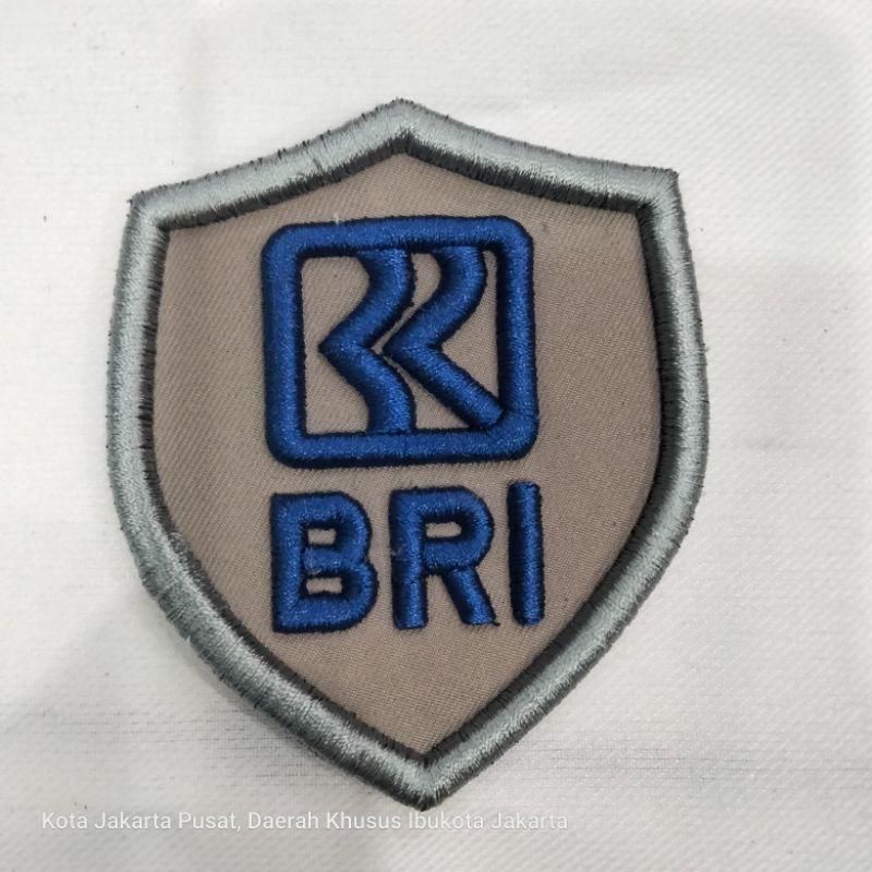 Jual LOGO BORDIR BRI TIMBUL BEDGE BRI TIMBUL EMBLEM PATCH BRI TIMBUL ...