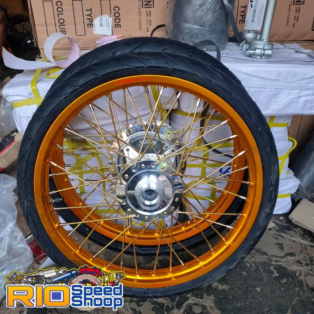 Jual VELG JARI JARI RING 17 CBR 150 FACELIFT ATAU CB150R NEW LED SET ...