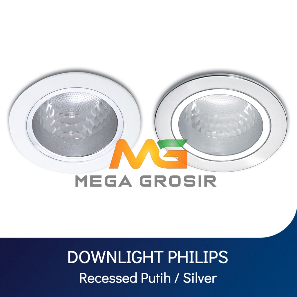 Jual Downlight PHILIPS Recessed 66664 White / Nickel - Rumah Lampu ...