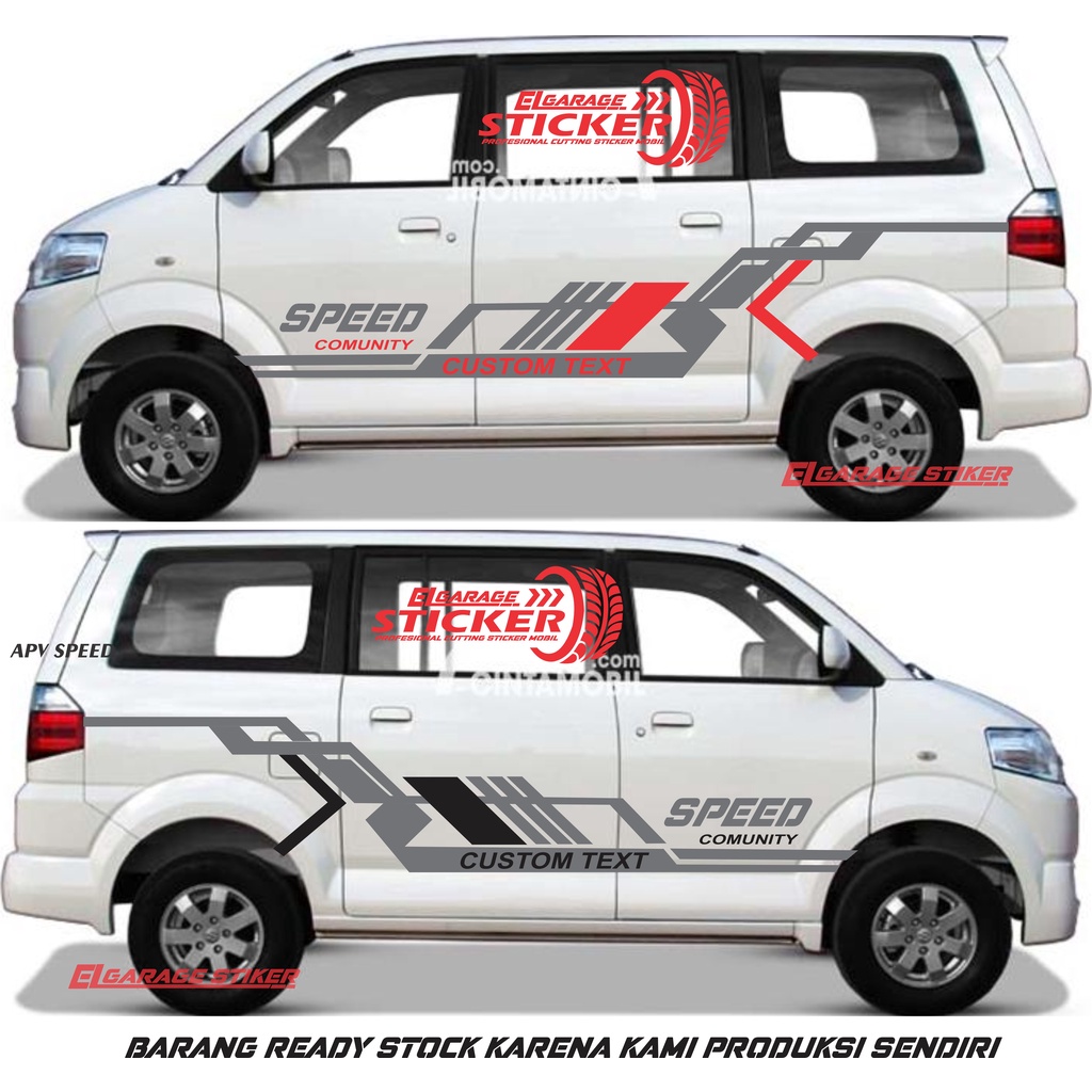 Jual stiker mobil apv sticker mobil suzuki luxury stiker mobil suzuki ...